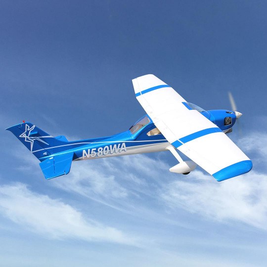 Avion thermique radiocommandé Cessna Skylane T 182 46-55 BLEU ARF